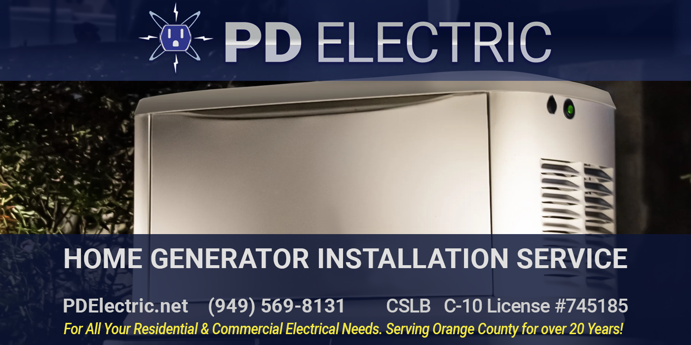 Home Generator Installation Service | Quality Electrical Services